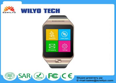 Cina Oro di GSM di musica di Wechat del touch screen dell'orologio di WS28 1,54„ Bluetooth in vendita