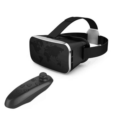 China Head Mounted Portable Head Mounted Stylish 3D VR Glasses With Handle Experience For Household factory