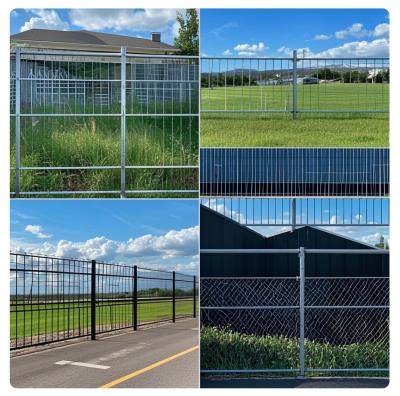 China Galvanized Metal Wall Fence Rust Resistant for Home Garden for sale