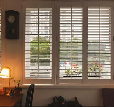 China Commercial Cordless Fire Retardant Window Blinds Custom Sizes for sale