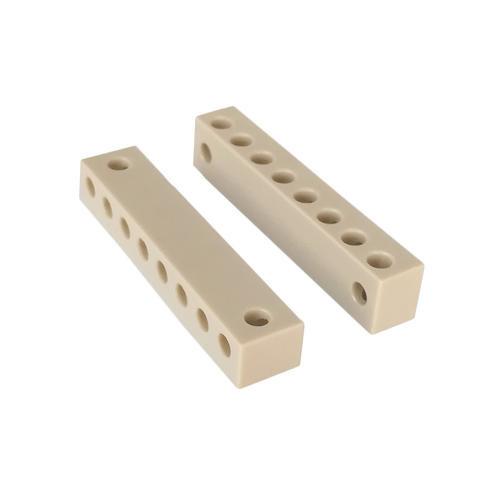 Plastic Precision CNC Turning Parts Polyurethane Nylon Aluminum Flanged Bushing Parts