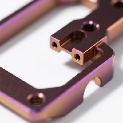 China El aluminio 6061 6063 7075 piezas que trabajan a máquina del CNC anodizó las piezas mecánicas de encargo en venta