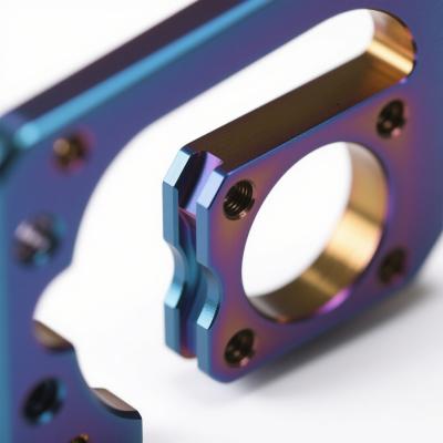 China El aluminio 6061 6063 7075 piezas que trabajan a máquina del CNC anodizó las piezas mecánicas de encargo en venta