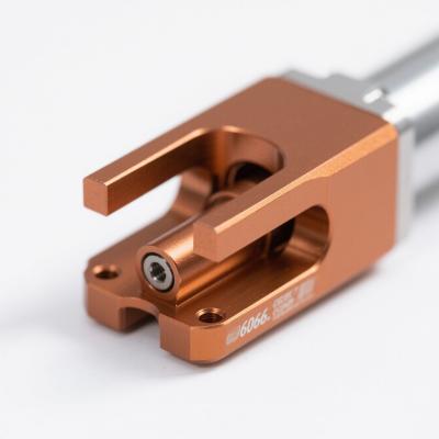 China El aluminio 6061 6063 7075 piezas que trabajan a máquina del CNC anodizó las piezas mecánicas de encargo en venta