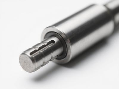 중국 고하중 산업용 맞춤형 강철 컨베이어 롤러 샤프트 판매용