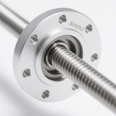 China Industrial Robot Transmission System High Precision Ball Screw Nut Seat Custom Machining for sale