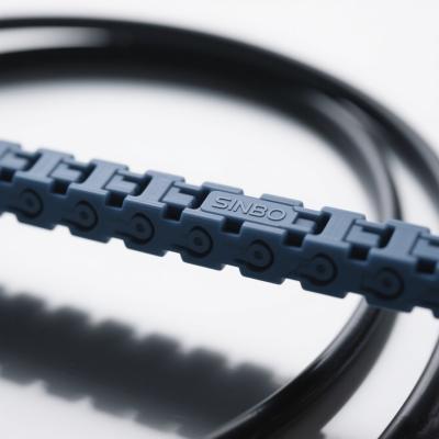 중국 산업용 로봇 기름 저항 나일론 케이블 운반기 고 유연성 소음 낮은 내부 분리 기지 지원 시스템 판매용