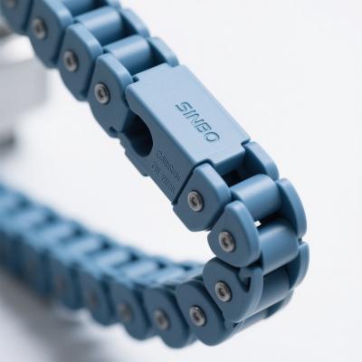 중국 산업용 로봇 기름 저항 나일론 케이블 운반기 고 유연성 소음 낮은 내부 분리 기지 지원 시스템 판매용