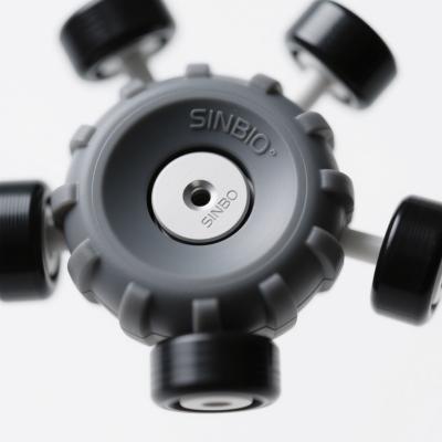 Cina Rullo in nylon per ruota Omni, alta precisione, elevata resistenza all'usura, per telaio di robot di servizio, personalizzato in vendita