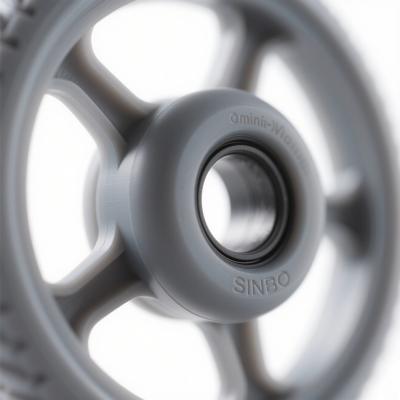 Cina Rullo in nylon per ruota Omni, alta precisione, elevata resistenza all'usura, per telaio di robot di servizio, personalizzato in vendita