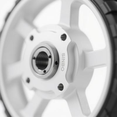 Китай Двигательный колесный узел с монтажем кодировщика высокой грузоподъемностью для обслуживания роботов мобильного шасси продается