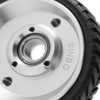 Китай Двигательный колесный узел с монтажем кодировщика высокой грузоподъемностью для обслуживания роботов мобильного шасси продается