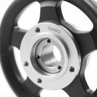 China Drive Wheel Hub with Encoder Mount 152mm 150kg Load for Service Robot Chassis for sale