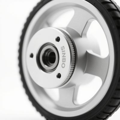 Китай Двигательный колесный узел с монтажем кодировщика высокой грузоподъемностью для обслуживания роботов мобильного шасси продается