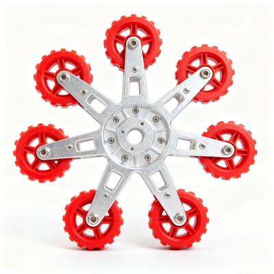 Китай Препятствие пересечение вспомогательного колеса скобки высокой прочности CNC обработки Китай на заказ для специального робота продается