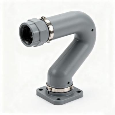 China HighPressure Water Cannon Nozzle Seat Precision CNC Machining China for Special Robots ExplosionProof Rescue Aerospace for sale