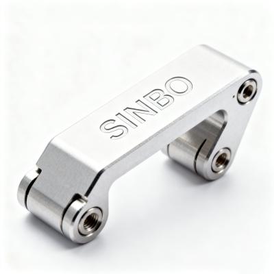 China Precision CNC Machining China Custom Titanium Alloy Spacecraft Connecting Bracket Aerospace Components Manufacturing for sale