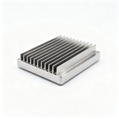 China Custom Titanium Alloy Heat Sink Precision CNC Machining China Thermal Solution for Electronics for sale