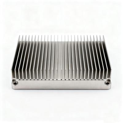China Custom Titanium Alloy Heat Sink Precision CNC Machining China Thermal Solution for Electronics for sale