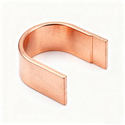 China Phosphor Bronze Connector Precision CNC Machining China Custom Electrical Terminal Component Manufacturing for sale