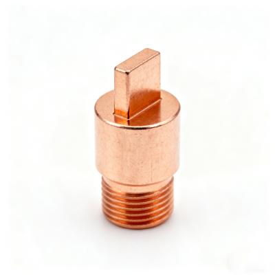 China Phosphor Bronze Connector Precision CNC Machining China Custom Electrical Terminal Component Manufacturing for sale