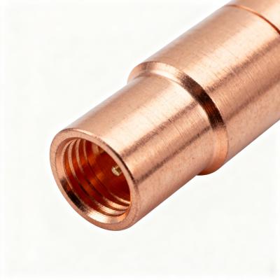 China Phosphor Bronze Connector Precision CNC Machining China Custom Electrical Terminal Component Manufacturing for sale