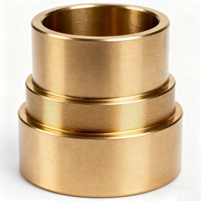 China Precision CNC Machining China Bronze Bearing Sleeve Custom Copper Alloy Parts CNC Machining Services for sale