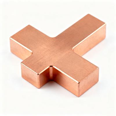 China Copper Alloy Conductive Block Custom Manufacturing High Conductivity Wear Resistant cnc machining china precision CNC Machining Service for sale