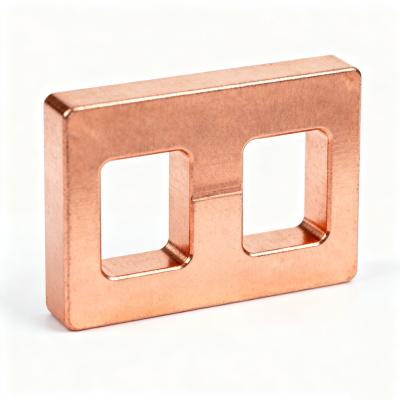 China Copper Alloy Conductive Block Custom Manufacturing High Conductivity Wear Resistant cnc machining china precision CNC Machining Service for sale
