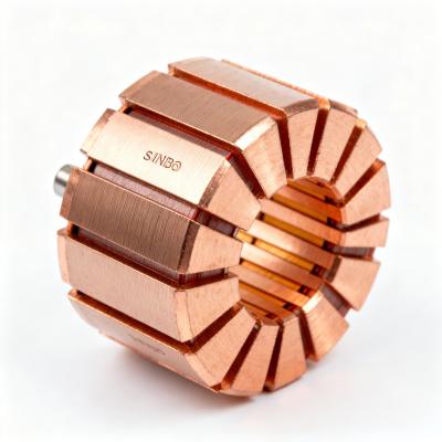 China Precision Motor Commutator Copper Alloy Machined Parts CNC Machining China Precision CNC Machining Services for sale