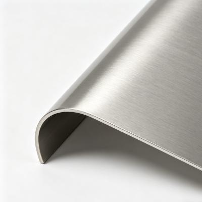China CNC Precision Bent Stainless Steel Enclosure Panel with Springback Compensation and Laser Cut Blanks for sale