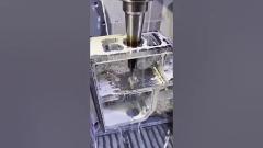 CNC-bewerking van luchtvaartonderdelen #cnc #cncmachining #bewerking #5axiscnc #cncturning #cncmachine #parts