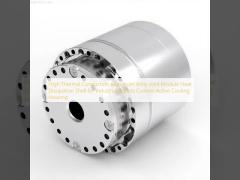 High Thermal Conduction Aluminum Alloy Joint Module Heat Dissipation Shell for Industrial Robots Custom Active Cooling Housing