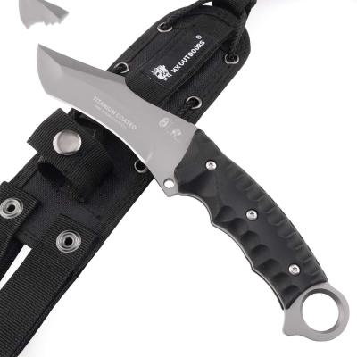 China Carbono alto moderado exterior do machete tático de aço inoxidável da sobrevivência do machete à venda