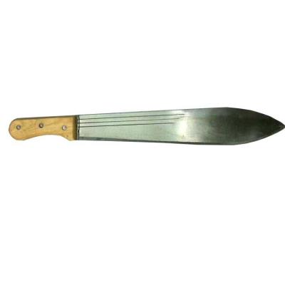 Cina lama d'argento moderna dell'OEM di Sugar Cane Knife della maniglia di legno di 1.8mm ad alto tenore di carbonio in vendita