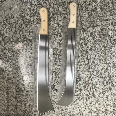 China machete de madeira Cane Farming Cutting Tools do punho de 11in 1.6mm 50MN à venda
