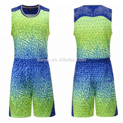China 2018 OEM Hot Sale Custom Sublimation Sports Basketball Jersey Uniform for sale