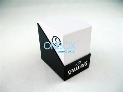 China Personalized cardboard Luxury packaging boxes with plastic watch display stand for sale