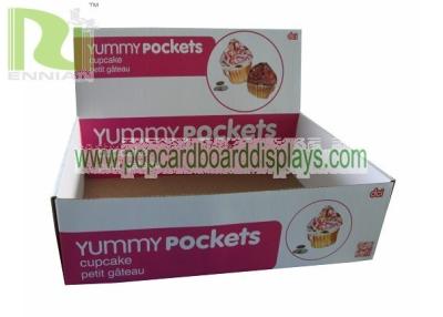 China Pockets Cardboard Gift Box Customized Point Of Purchase Corrugated Carton Box ENCA017 for sale