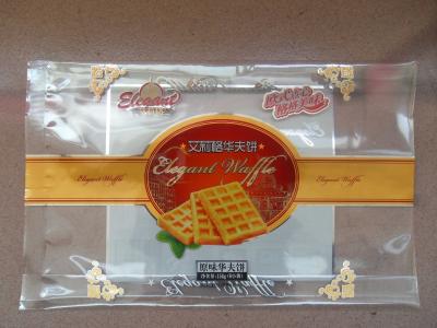 China Customized Food Packaging Clear Plastic Ziplock Bags for Cookies / Dry Fish for sale