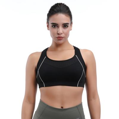China Quick Dry Compression Running Bra Racerback Medium Support Active Design for sale