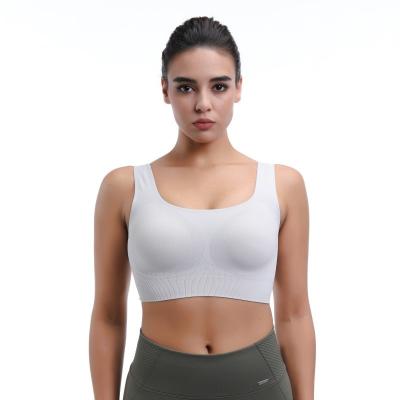 China Front Middle U Shaped Back Bra​ Breathable with Removable Pads for sale