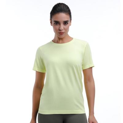 China Mesh Panel Compression Short Sleeve Shirts Regular Fit Breathable for sale