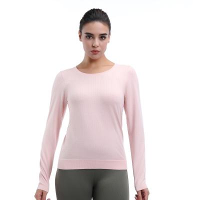 China UV Protection Running Long Sleeve Tops 92% Nylon 8% Spandex for sale