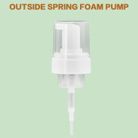 China Standard Bottle Compatible Foam Pump Head With Durable 304/316 Spring for sale