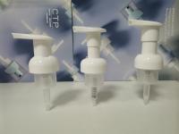 China Customize Transparent Plastic Foam Pump For Clear Foam Bottle Pump With 0.8cc for sale