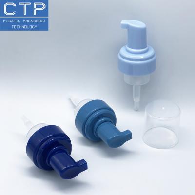 China PP Plastic Foam Pump with 2.0mm PE/Silicone Gasket and 304SS Spring for sale