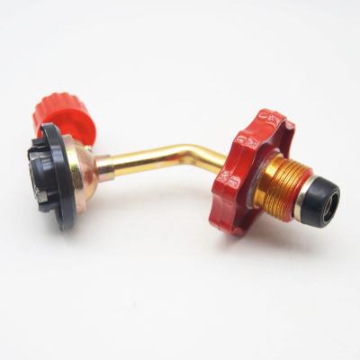China LPG Tank To Cassette Canister Gas Transfer Coupling Valve for sale
