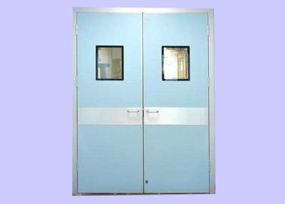 China Anti Bacterial Hospital Internal Fire Doors 60/90 Minutes Fire Resistant Baking Paint Finish for sale