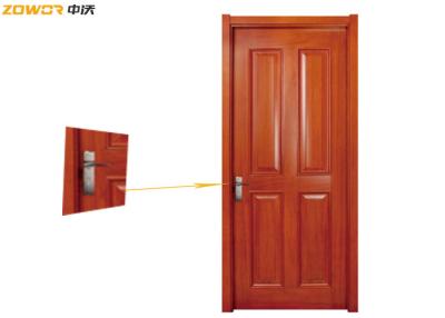 Cina L'unità di elaborazione ha dipinto la porta di legno normale di Pinewood di 4 pannelli in vendita